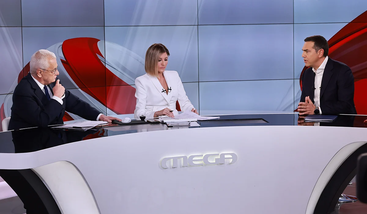 Ρεκόρ τηλεθέασης σημείωσε η συνέντευξη Τσίπρα στο Mega | Κοντολογίς